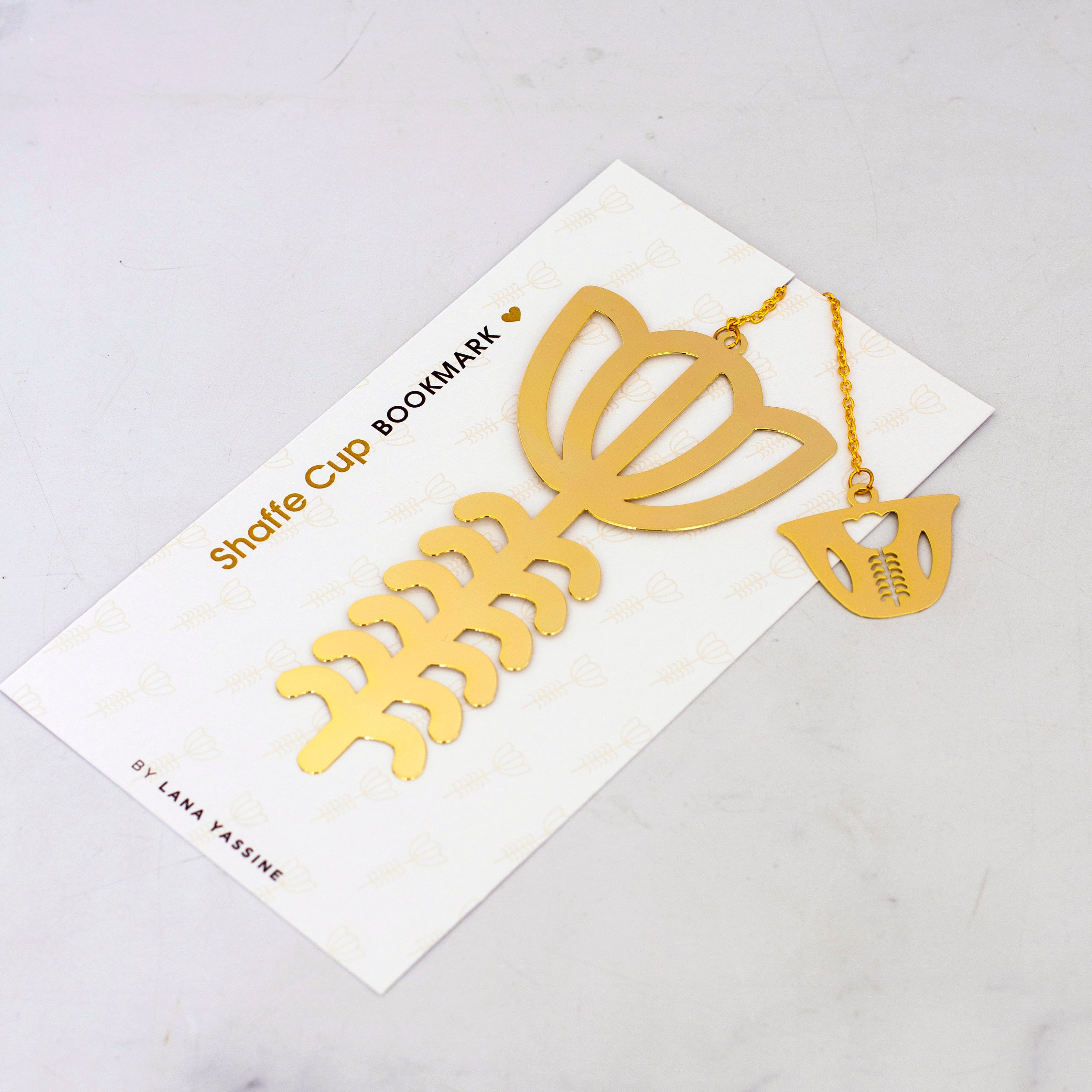 Shaffe Cup Bookmark – By Lana Yassine