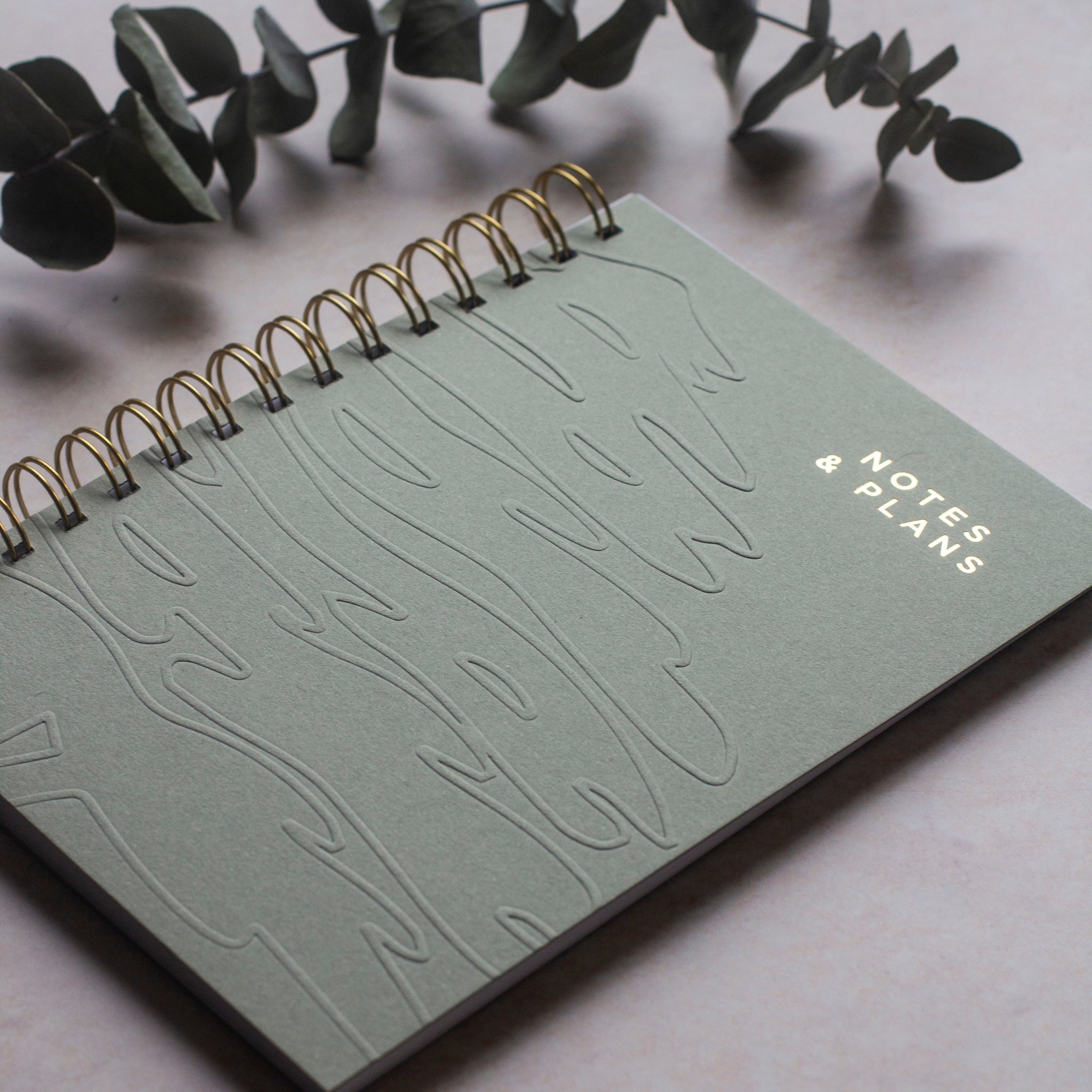 Cedar Green Notebook – By Lana Yassine