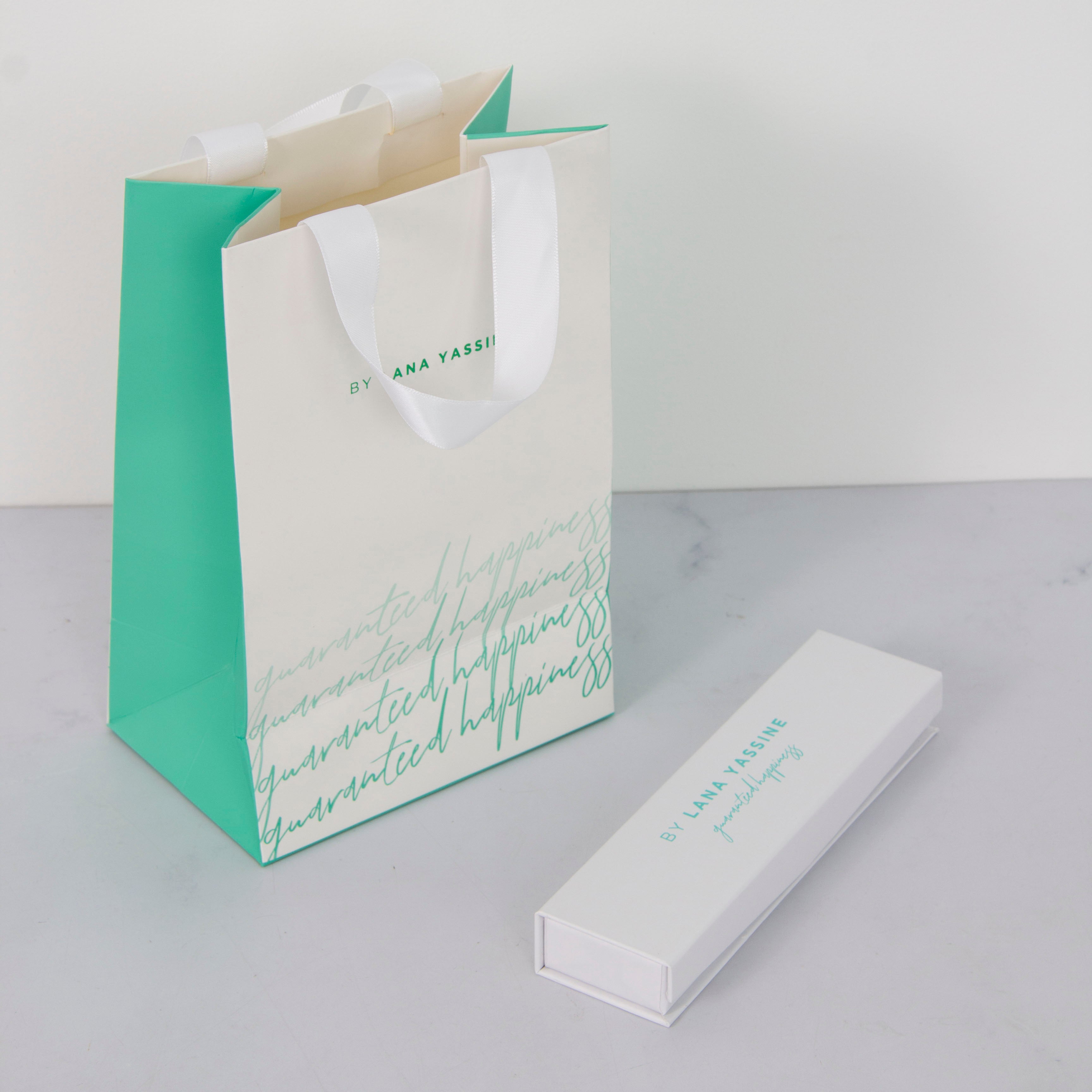 Metallic Turquoise Pen – By Lana Yassine