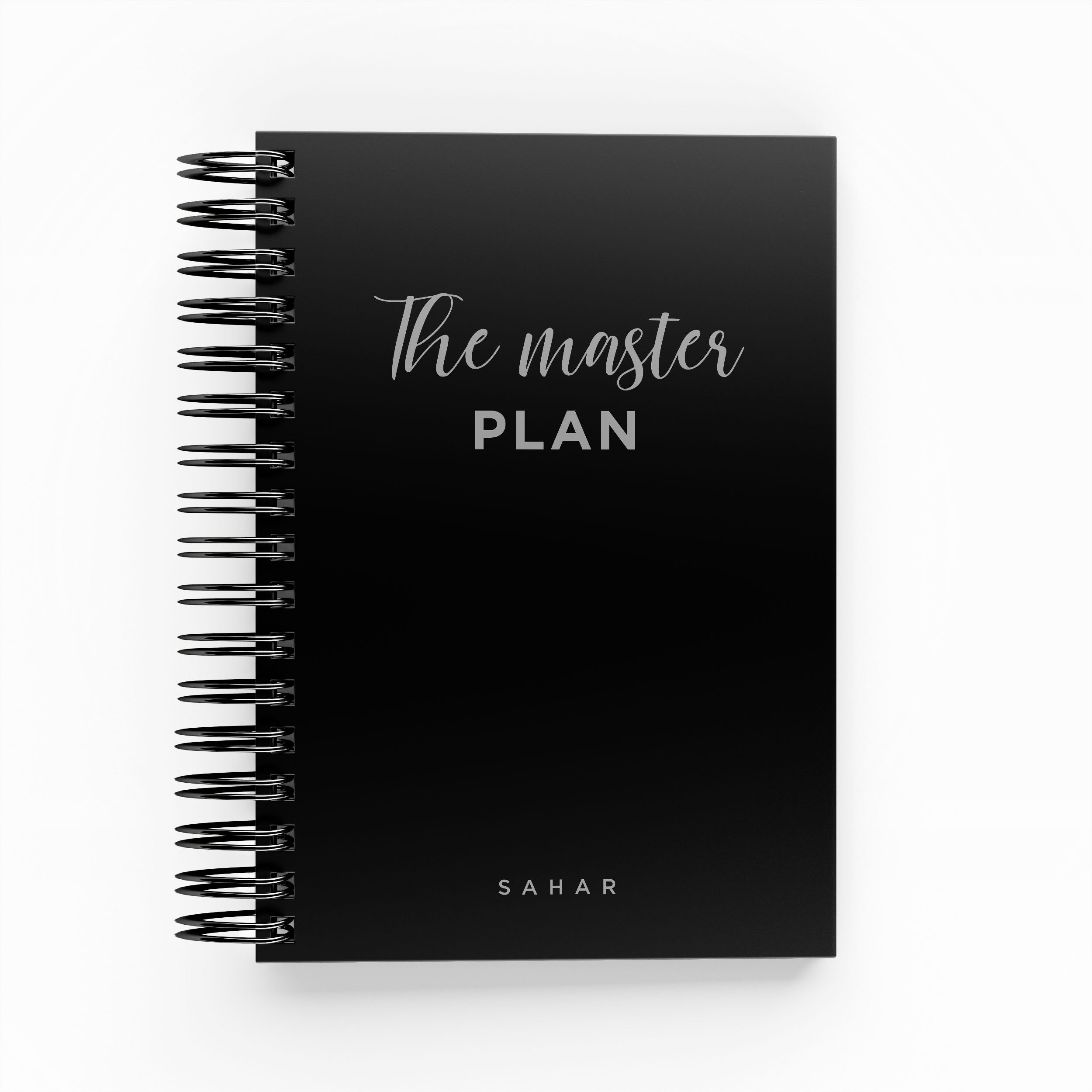 The Master Plan Foil Daily Planner – By Lana Yassine